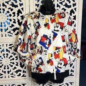 Disney | Jackets & Coats | Disney Light Weight Bomber Style Jacket ...